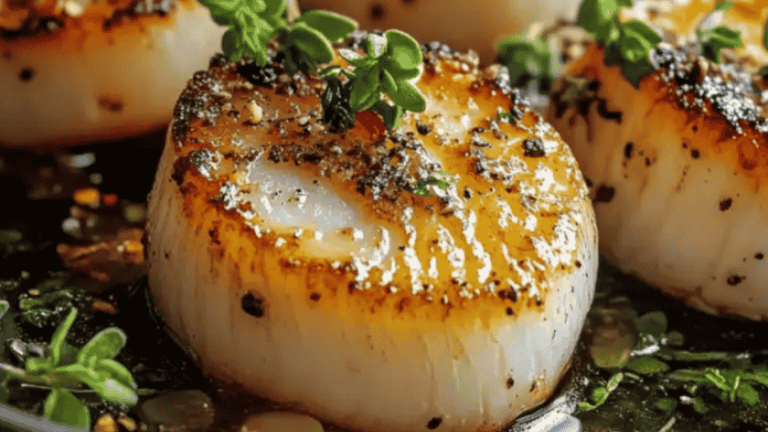 Gordon Ramsay Pan-Seared Scallops – Crispy, Buttery & Perfectly Cooked ...