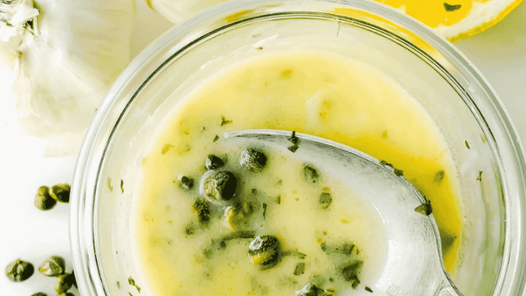 Gordon Ramsay’s Lemon Butter Caper Sauce – A Tangy, Buttery Delight