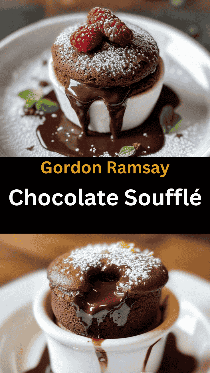 Gordon Ramsay Chocolate Soufflé – Light, Airy & Decadent