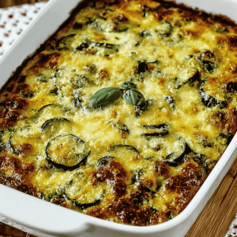 Easy Zucchini Breakfast Casserole Recipe