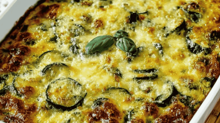 Easy Zucchini Breakfast Casserole Recipe
